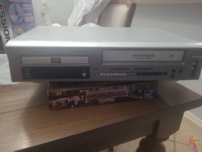 Hitachi DVD/VCR Combo CD/MP3/VHS Playback Hi-Fi Stereo Player DV-PF2U ...