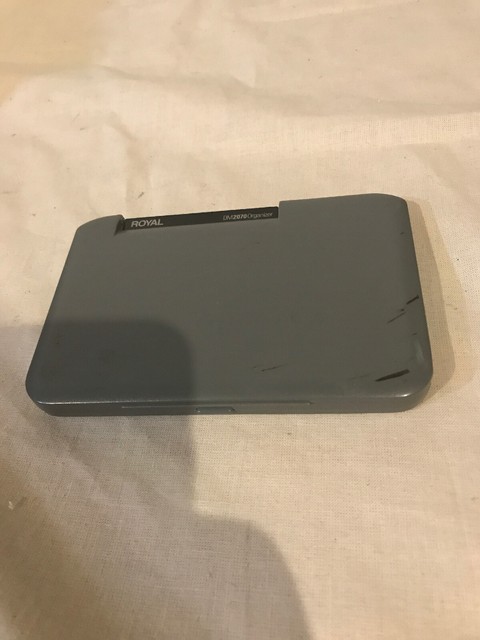 Royal DM2070 Electronic Handheld Personal Organizer Calculator Works Great for sale online | eBay