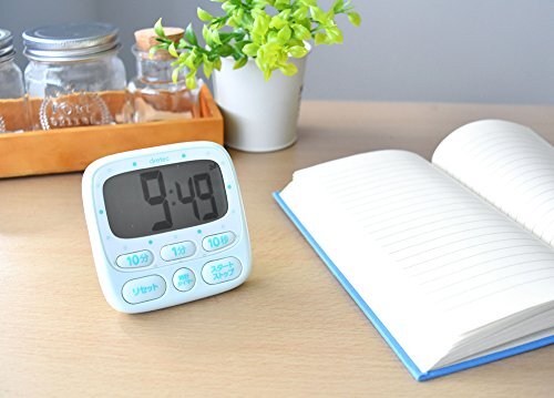 *dretec (Doritekku) large-screen timer digital clock with green T-566GN ...