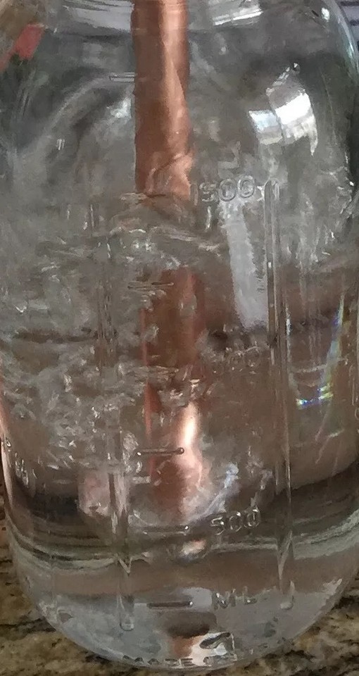 Wide-Mouth Mason Jar Thumper DIY Kit 100% Copper Lid Alcohol Distiller ...