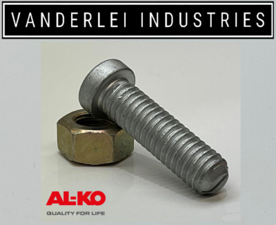 Geniune AL-KO ~ Coupling Ball Adjuster Screw with 1/2" BSW Nut ~ alko ...