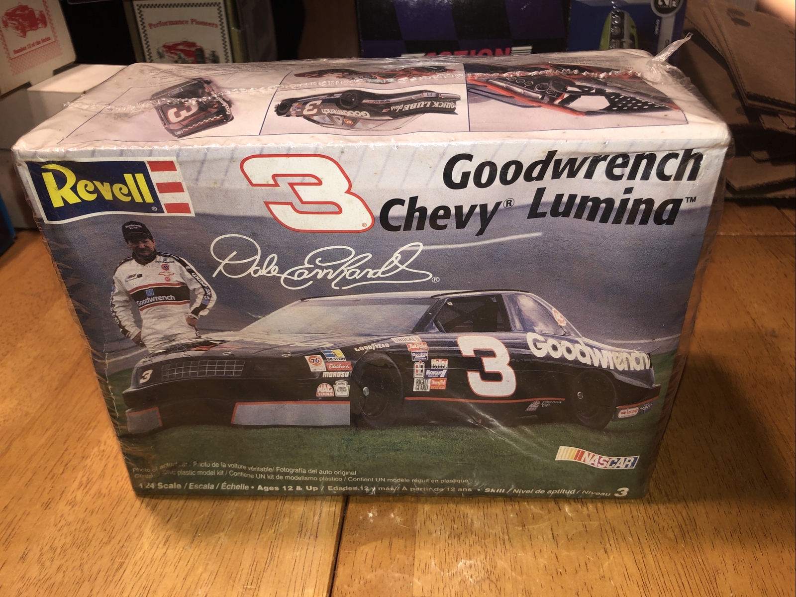 Revell NASCAR 3 Dale Earnhardt Goodwrench Chevy Lumina Stock Car Model ...