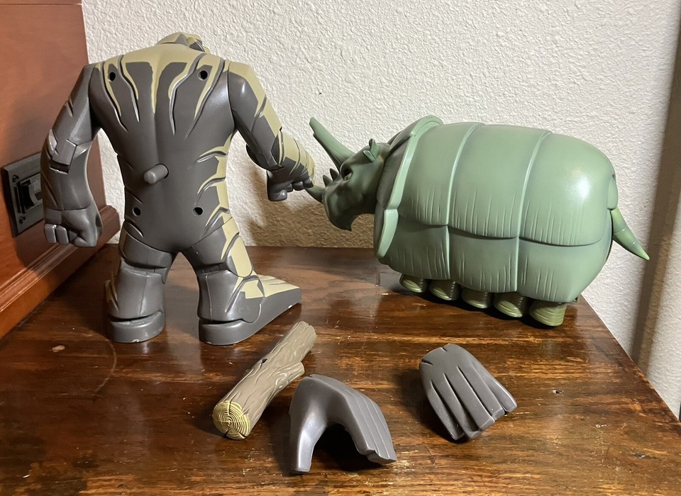 Hanna Barbera Herculoids 2003 Toynami Action Figure Lot Igloo Tundro ...