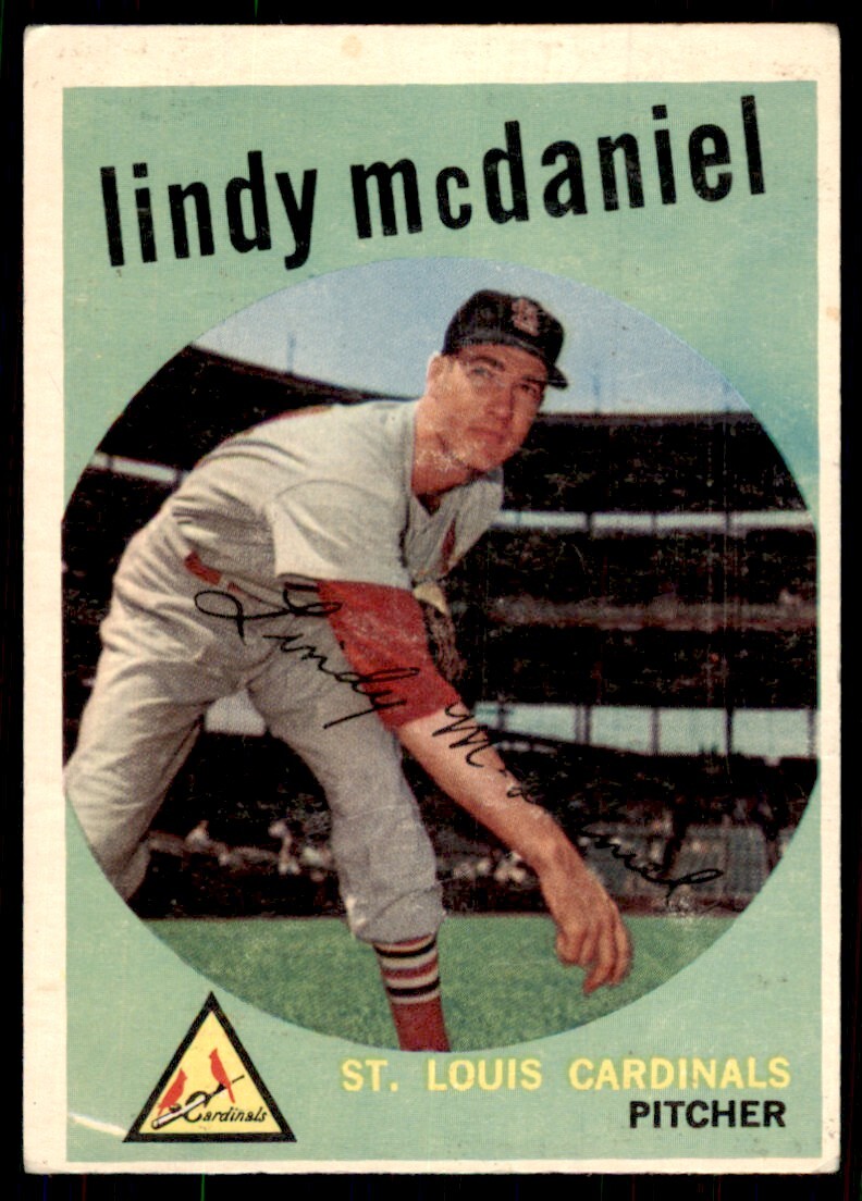 1959 Topps Lindy McDaniel Baseball Cards #479 | eBay