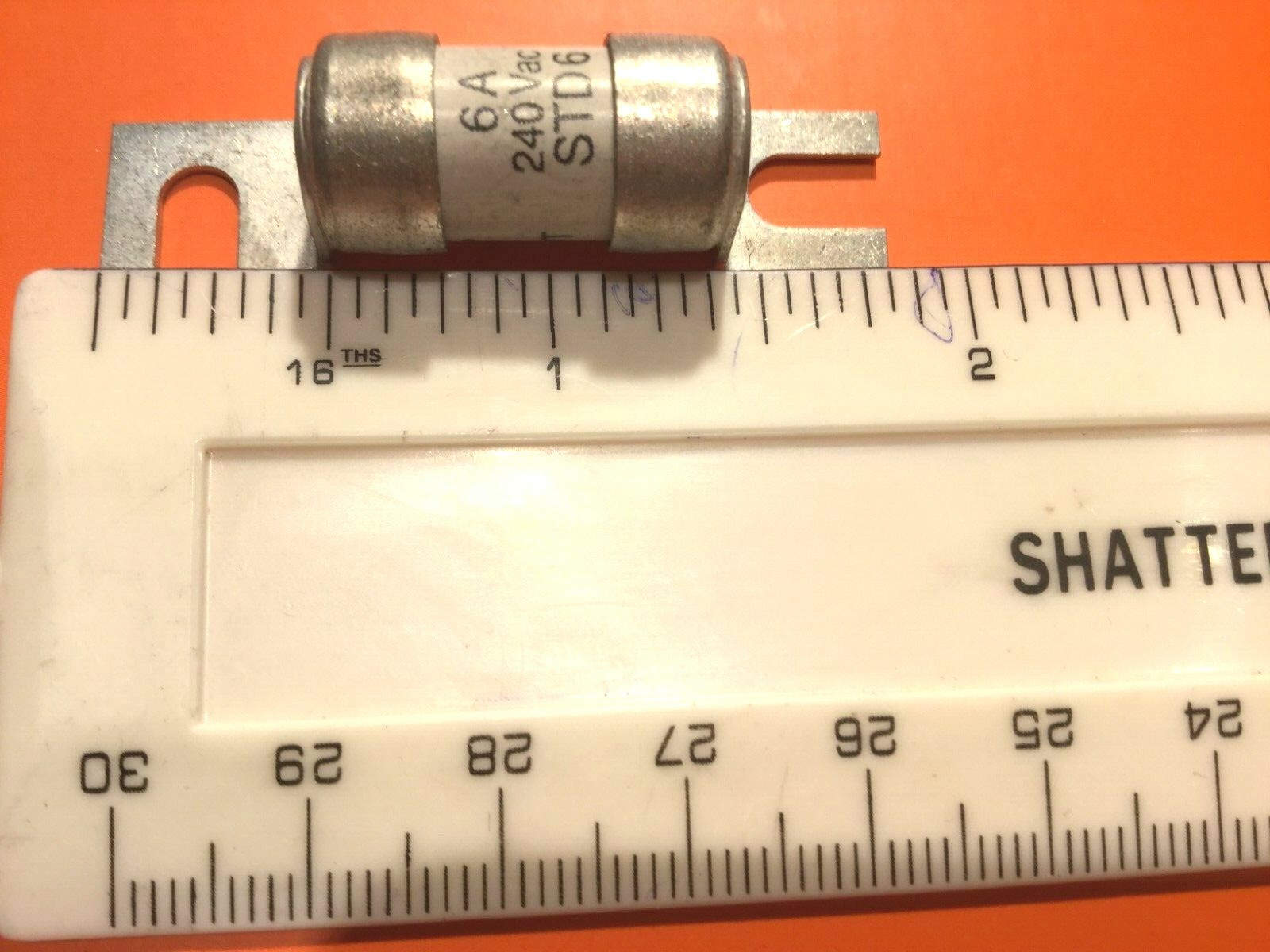 BUSSMANN STD 6A FUSE LINK Bolted Tag LST 6AMP 240V Street Light Fuse ...