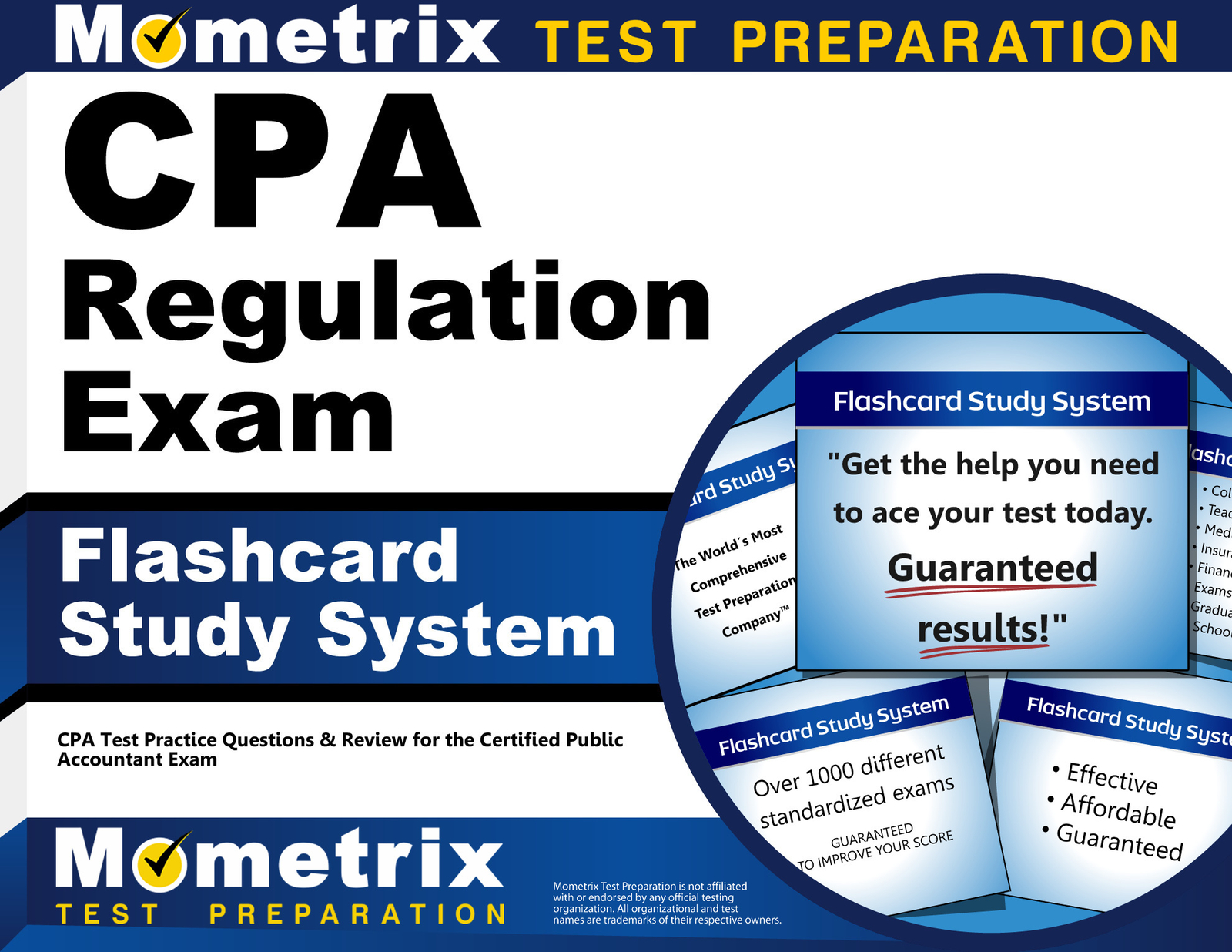CPA Regulation Exam Flashcard Study System 9781609714802| eBay