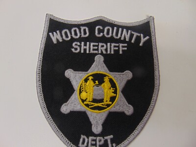 LAW ENFORCEMENT PATCH SHERIFF OLDER ORIGINAL WOOD COUNTY SHERIFFS DEPT ...