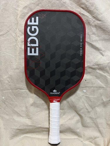 Diadem Edge 18K Power Pro Pickleball paddle, Red/Black Color (USED) | eBay