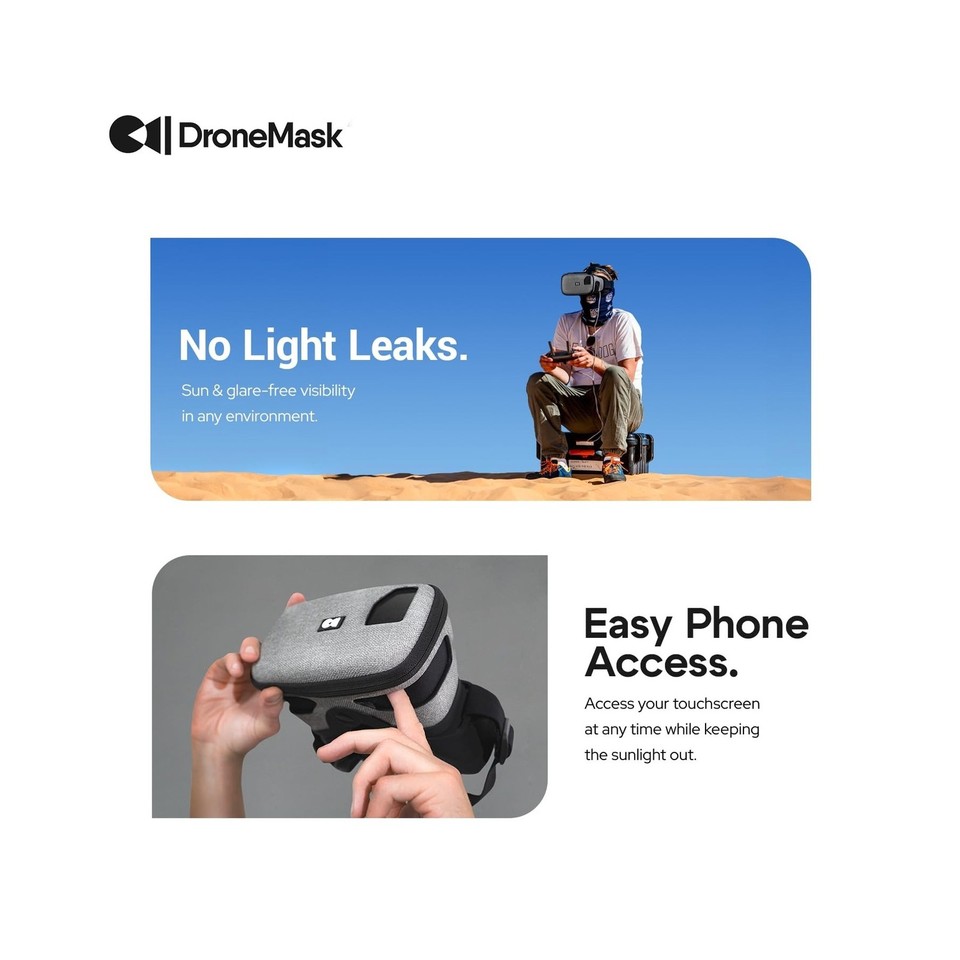 2 | FPV Goggles for All Camera Drones | Unibody Lens | HD FPV Goggles ...