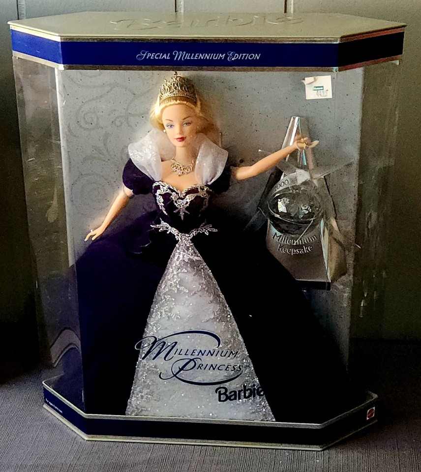 Vtg Millennium Princess 2000 Barbie Doll Special Edition Mattel #24154 ...