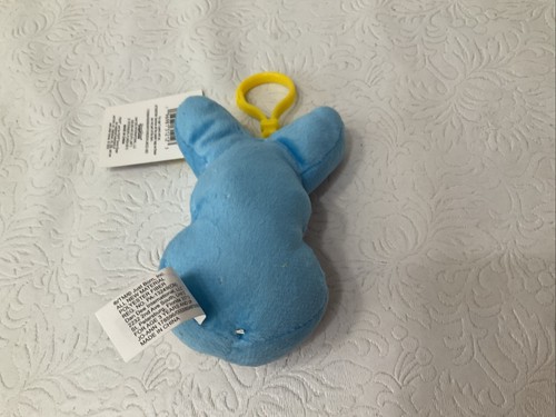 PEEPS Travis Kelsey Blue Bunny Football Plush Backpack Clip NEW | eBay