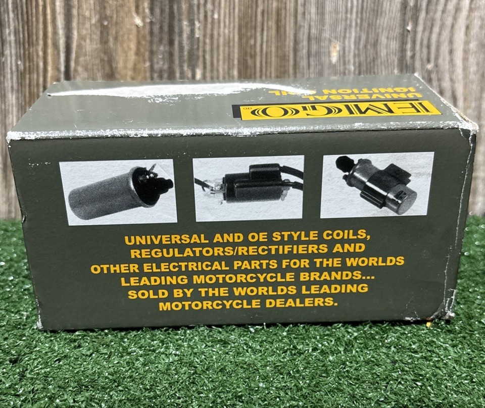 OEM EMGO Universal 12 Volt Ignition Coil Dual Output For Motorcycles 24 ...
