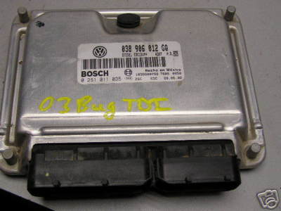 VW NEW BEETLE 03 TDI ALH DIESEL ECU COMPUTER ECM 1.9L | eBay