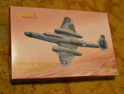 XTRAKIT XK72002 - RAF GLOSTER METEOR NF 11/12/14 - 1/72 SCALE MODEL KIT ...