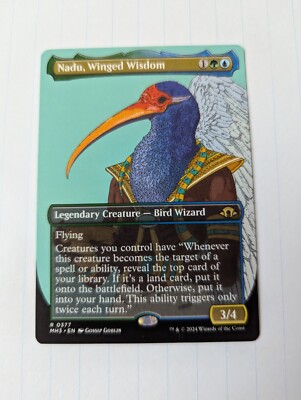 MTG Nadu, Winged Wisdom Modern Horizons 3 0377 Regular Rare | eBay