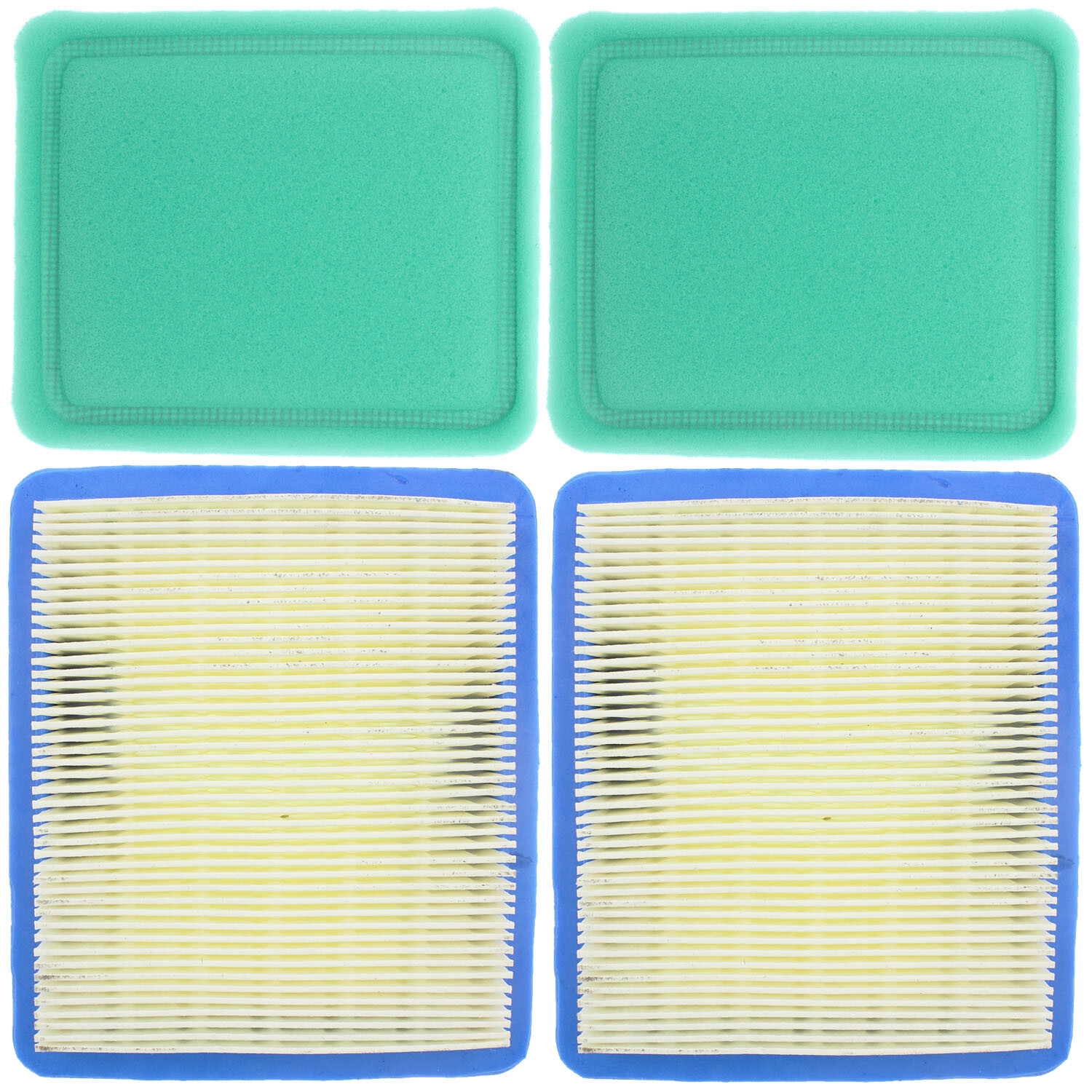 2Pcs Air Filter 491588S 4915885 399959 271933 491435S 493537S ...