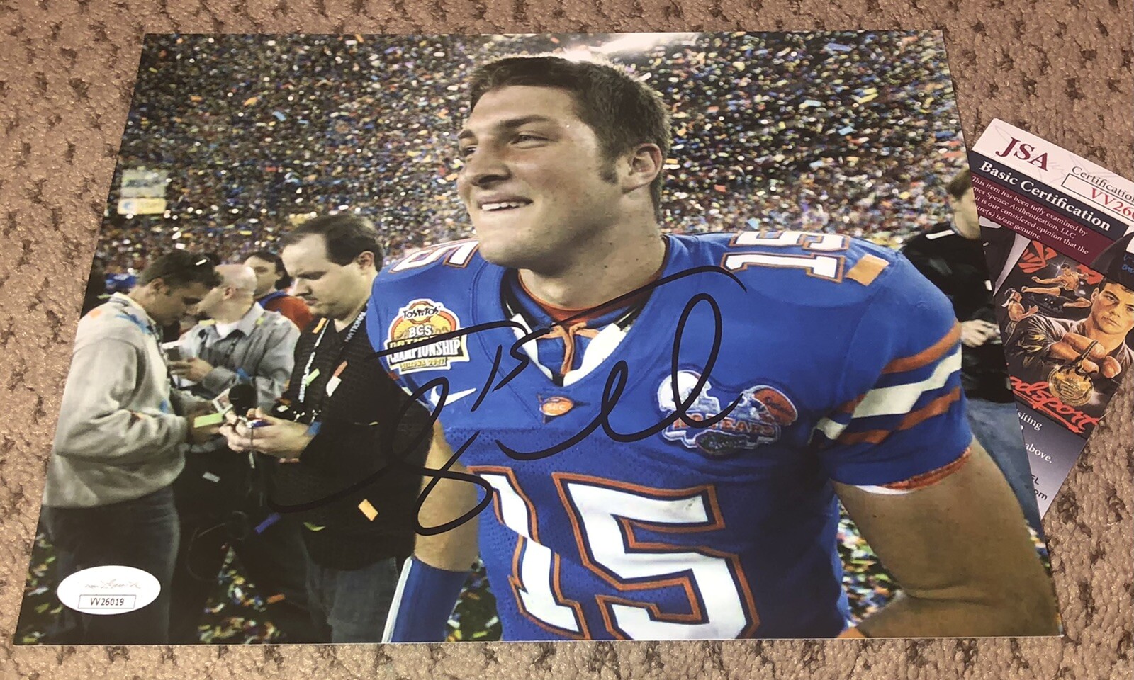 Tim Tebow | Autographed Football Memorabilia & NCAA Merchandise