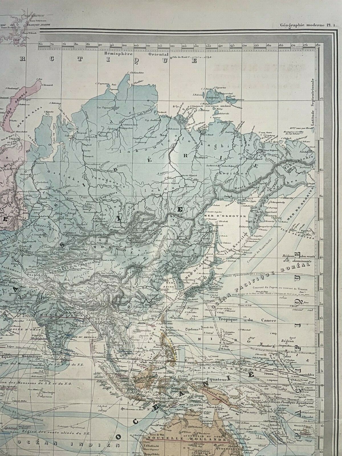 WORLD MAP DUFOUR c. 1840 LARGE ANTIQUE ENGRAVED MAP 19th CENTURY | eBay