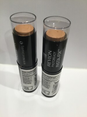 LOT OF 2 - Revlon Photoready Insta Fix Stick Foundation 160 MEDIUM ...