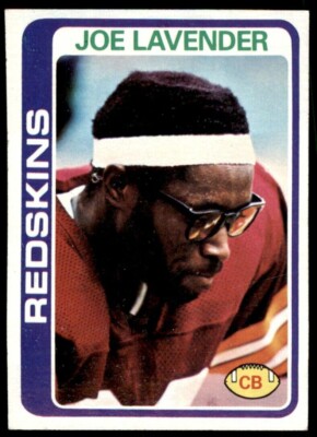 1978 TOPPS Football Vintage Card #256 🏈 JOE LAVENDER, Washington ...