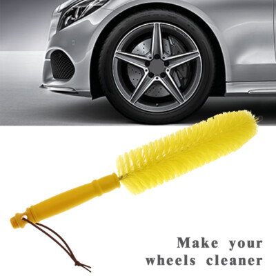 Universal Car Wheel Hub Long Brush Scrub Cleaner Wash Tool for most car ...