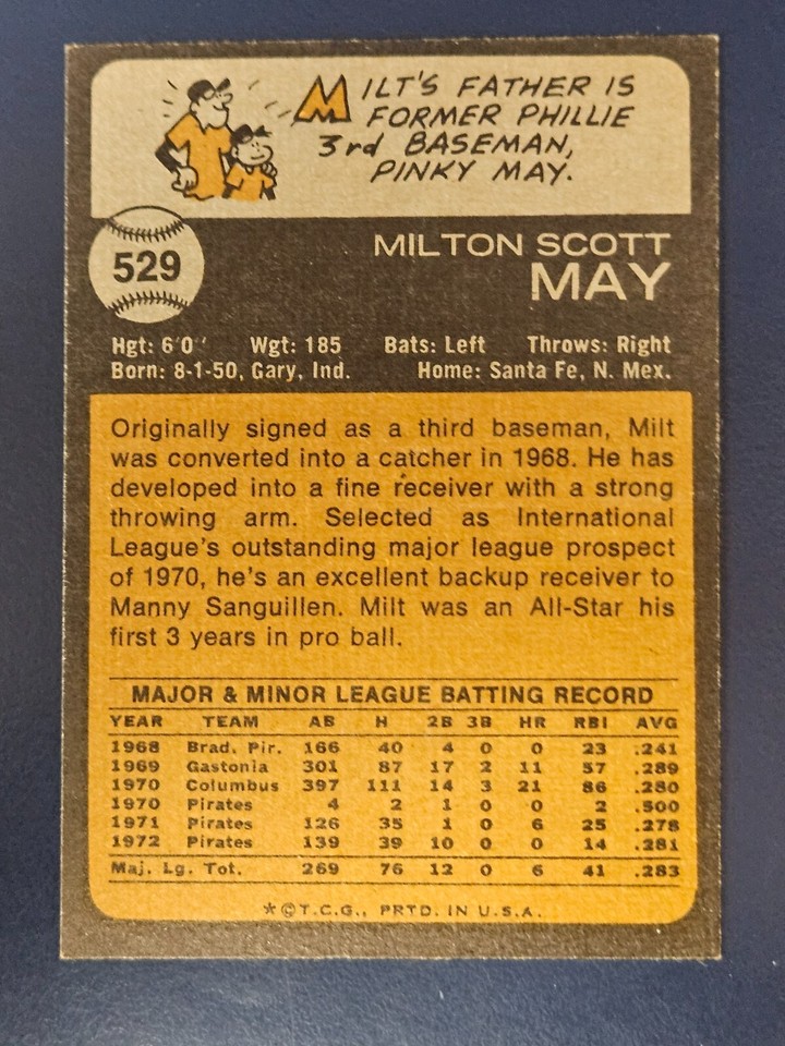 1973 Topps Baseball Card Complete Your Set You Pick #529 - 660 | eBay