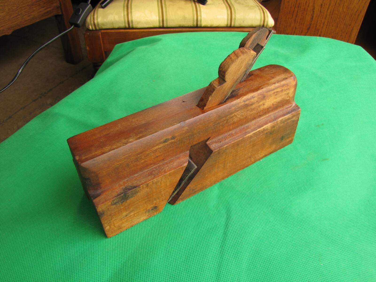 Antique Sandusky Tool Co. #113 Wooden Plane With Double Cutter | eBay