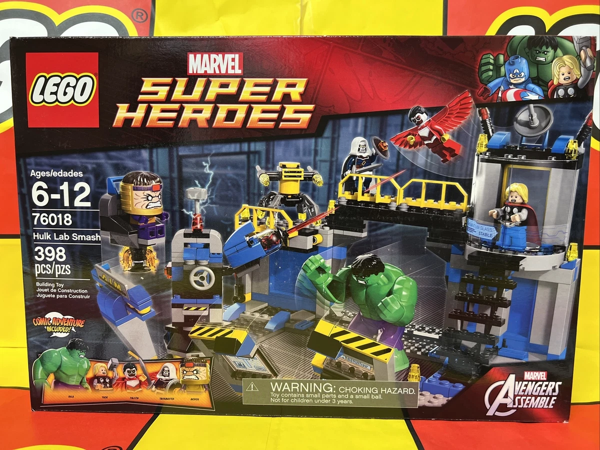 Lego Marvel Superheroes Hulk Lab Smash
