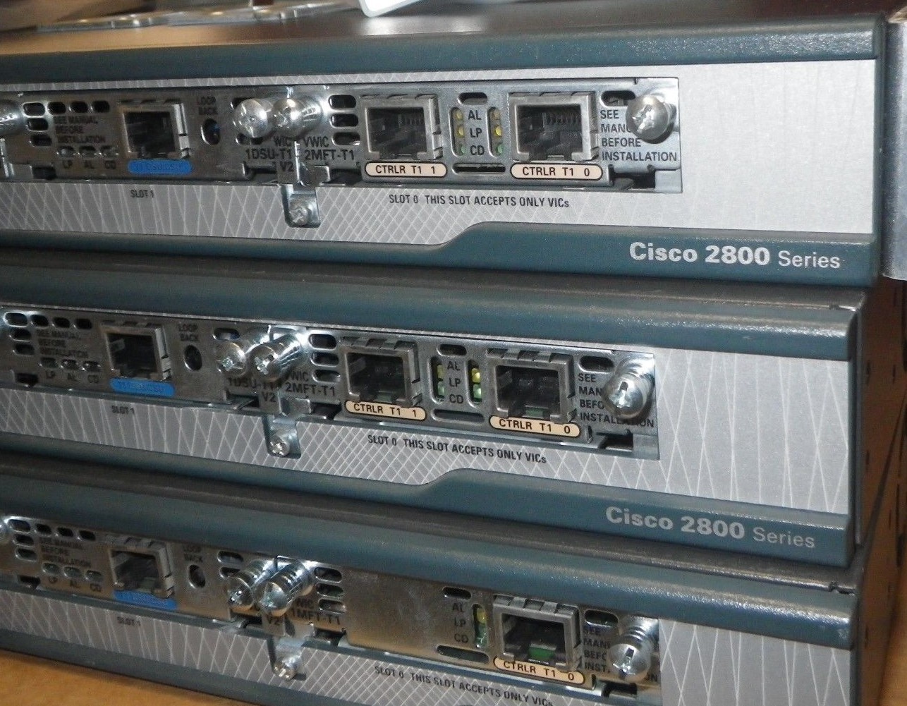 CISCO 2801-VSEC/K9 Security Plus Router Voice Bundle HWIC-4ESW PVDM ...