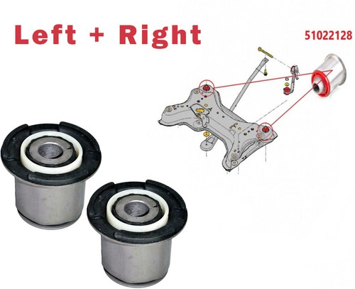 2x FRONT SUBFRAME BUSHES FOR RENAULT TRAFFIC, VAUXHALL VIVARO, NISSAN ...