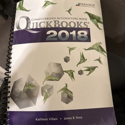 COMPUTERIZED ACCOUNTING with Quickbooks Online Spiral Book 2018 Update ...
