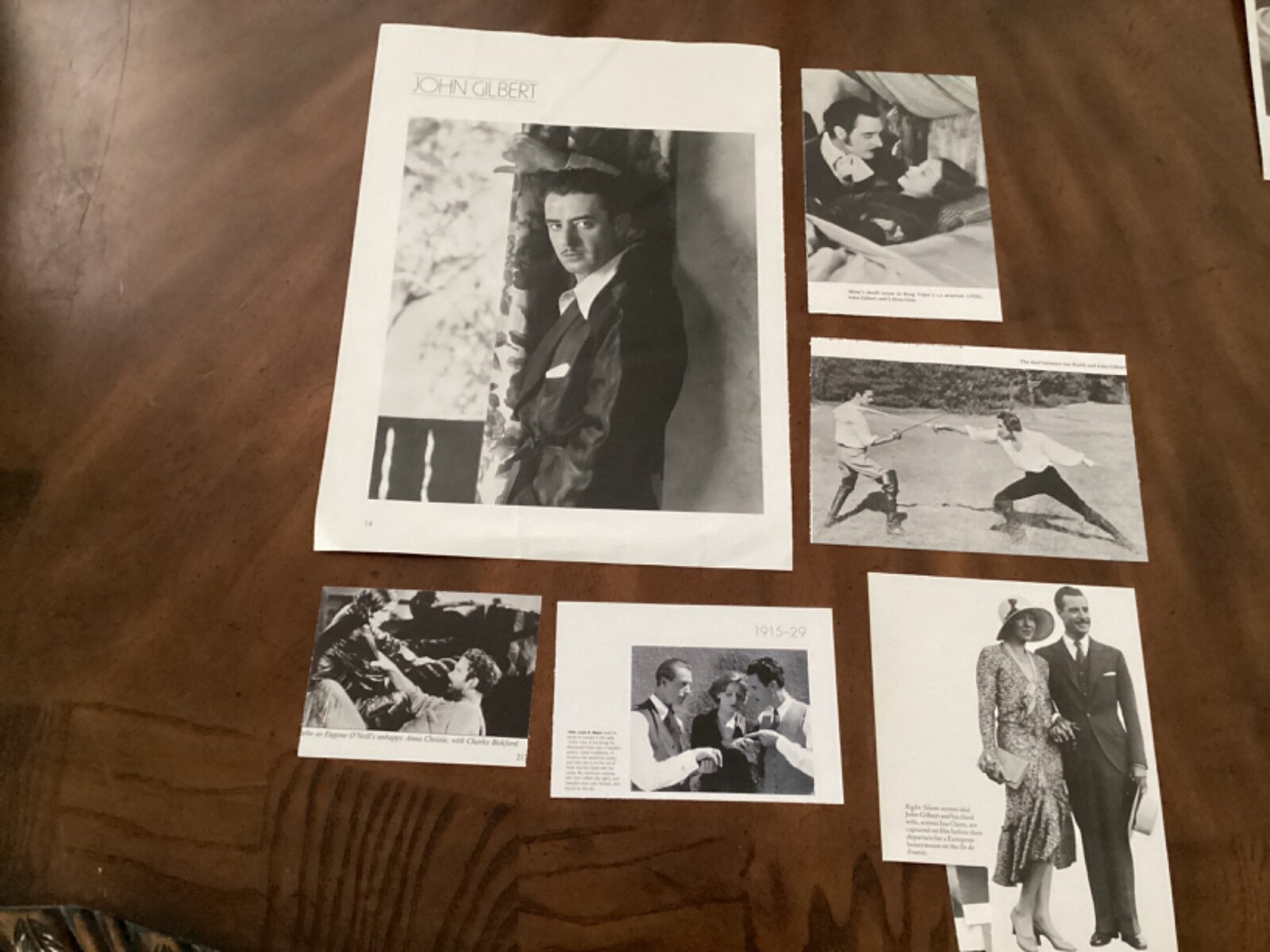 John Gilbert Lot Rare Clippings | eBay