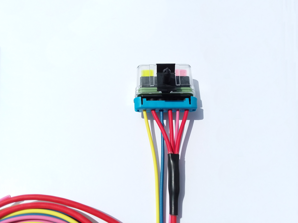 Universal 3 Circuit Pre-wired Waterproof ATM Mini Fuse Panel Holder 40 ...