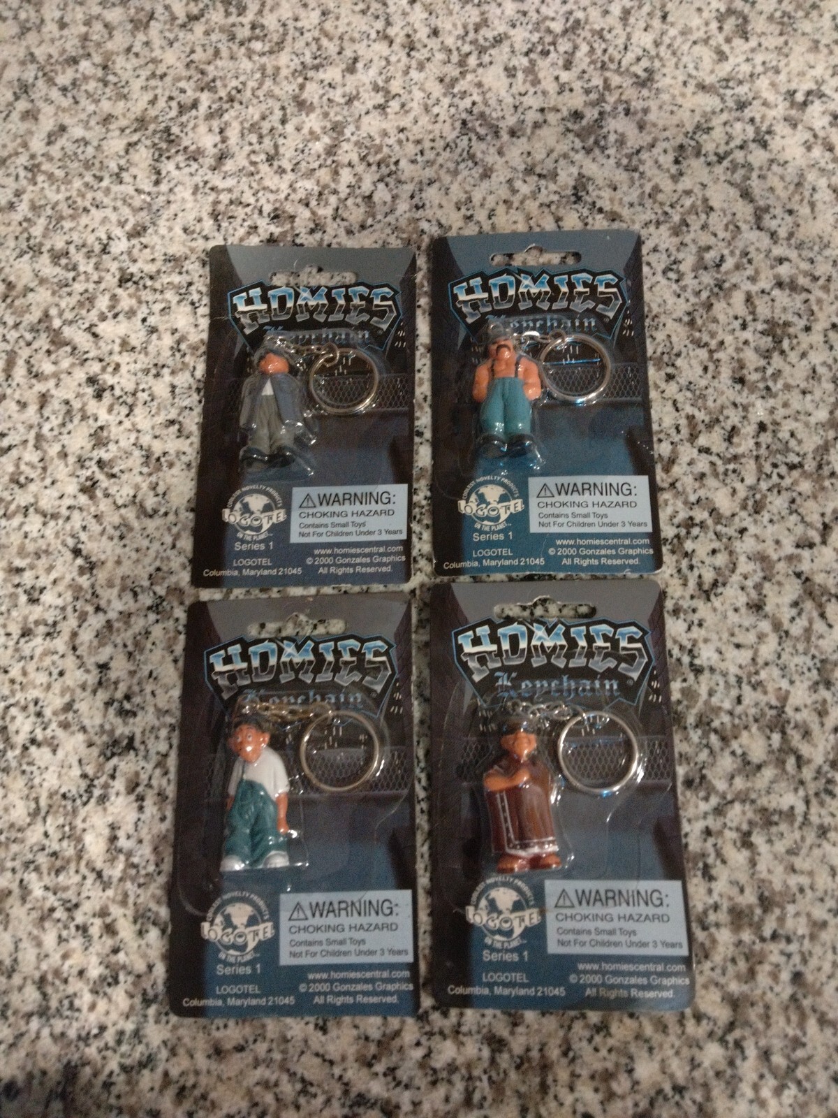 Homies Series 1 Keychain Figure Mr. Raza Lot Of 4 Sealed Carded | eBay