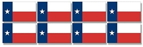 Sheet of 8: Texas Flag Stickers (tx Scrapbooking Texan Proud Small) | eBay