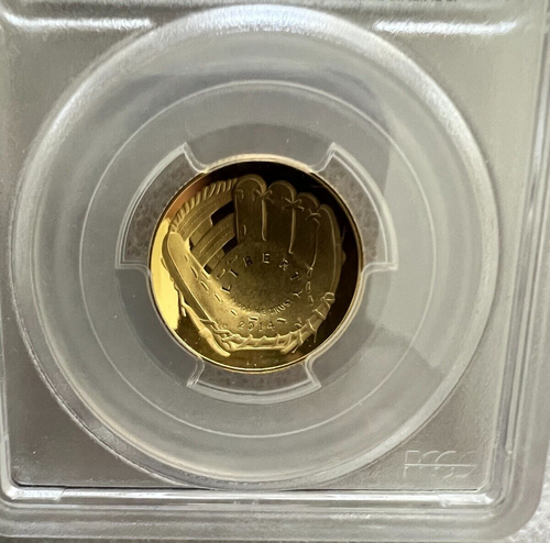 2014-W Baseball Hall Of Fame Commemorative Gold Coin America's Past ...