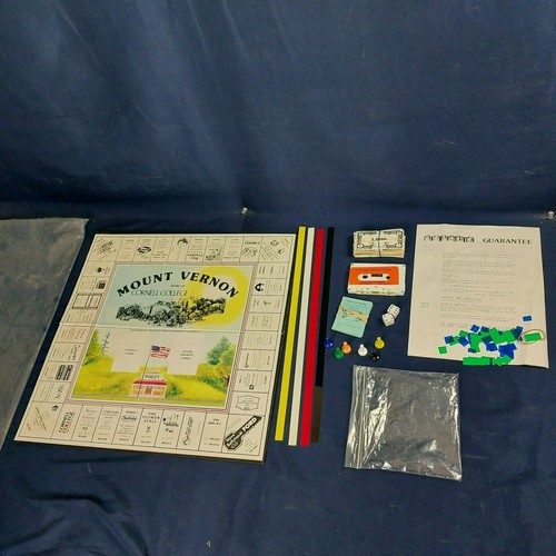 Vintage Mt Vernon Iowa Board Game 1984 Fun Advertising Complete Looks ...