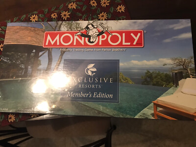 Monopoly Exclusive Resorts Member's 2006 Edition -BRAND NEW & SEALED ...