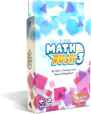 Math Rush: Fractions, Decimals, & Percents Board Game New | eBay
