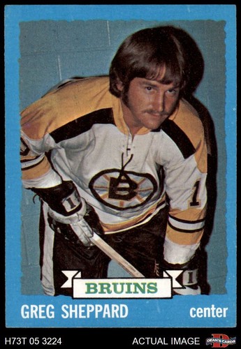 1973 Topps #8 Gregg Sheppard Bruins 6 - EX/MT | eBay