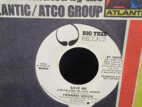 PROMO Frannie Golde Save Me 45 Mono/Stereo | eBay