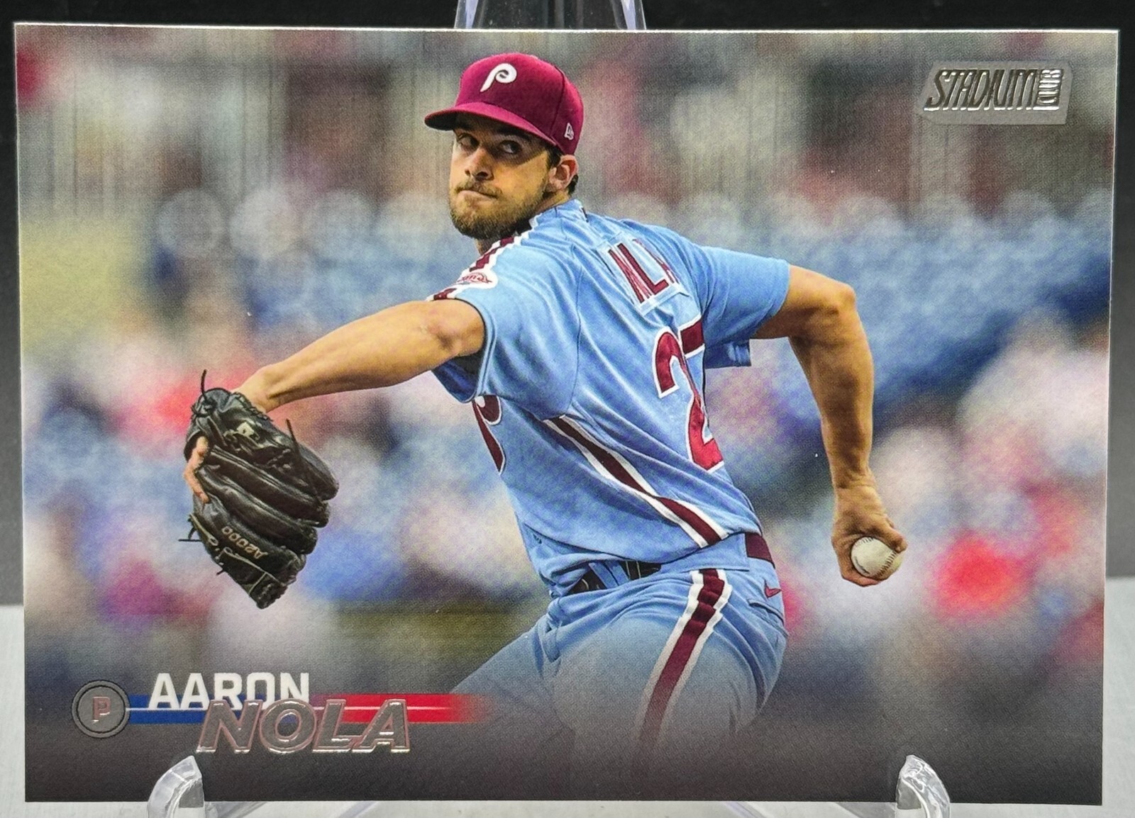 Aaron Nola - Philadelphia Phillies - 2023 Topps Stadium Club - #199 | eBay