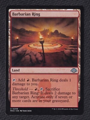Barbarian Ring - 299 - Modern Horizons 3 - M/NM - MTG | eBay