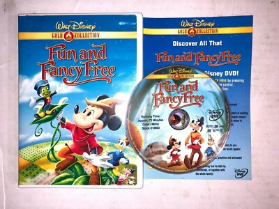 Walt Disney's: Fun and Fancy Free (DVD, 2000, Gold Collection Edition ...