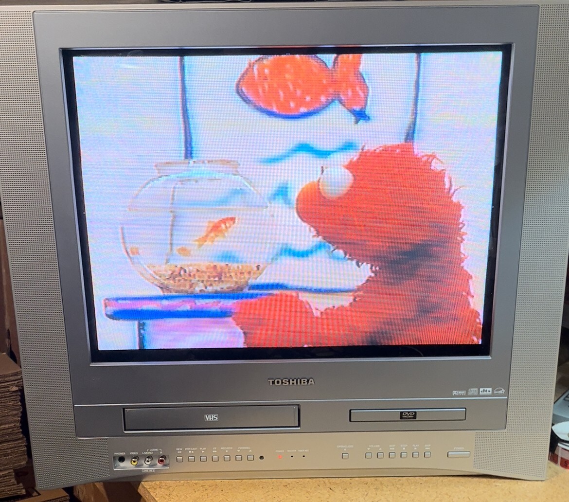 Sesame Street Elmo's World VHS Cassette Families Mail & Bath Time ...