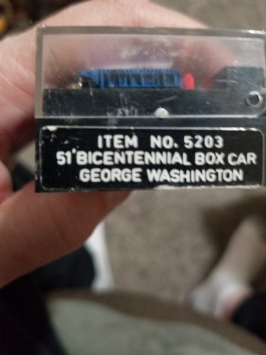 Bachmann N George Washington 1732-1799- 51' Bicentennial Train Box Car ...
