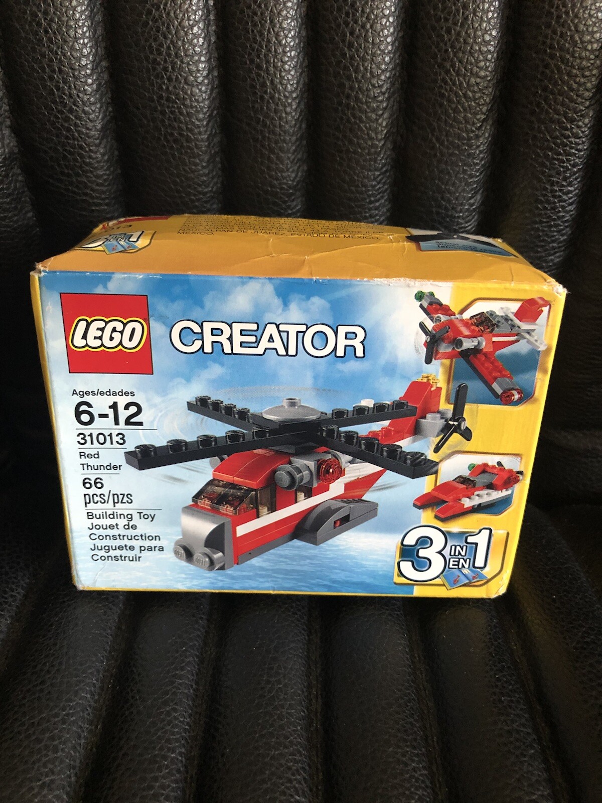 New Factory Sealed LEGO Creator 3 In 1 Red Thunder (31013) RETIRED Set ...