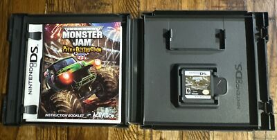 Monster Jam 3: Path Of Destruction For Nintendo DS Complete W Books ...
