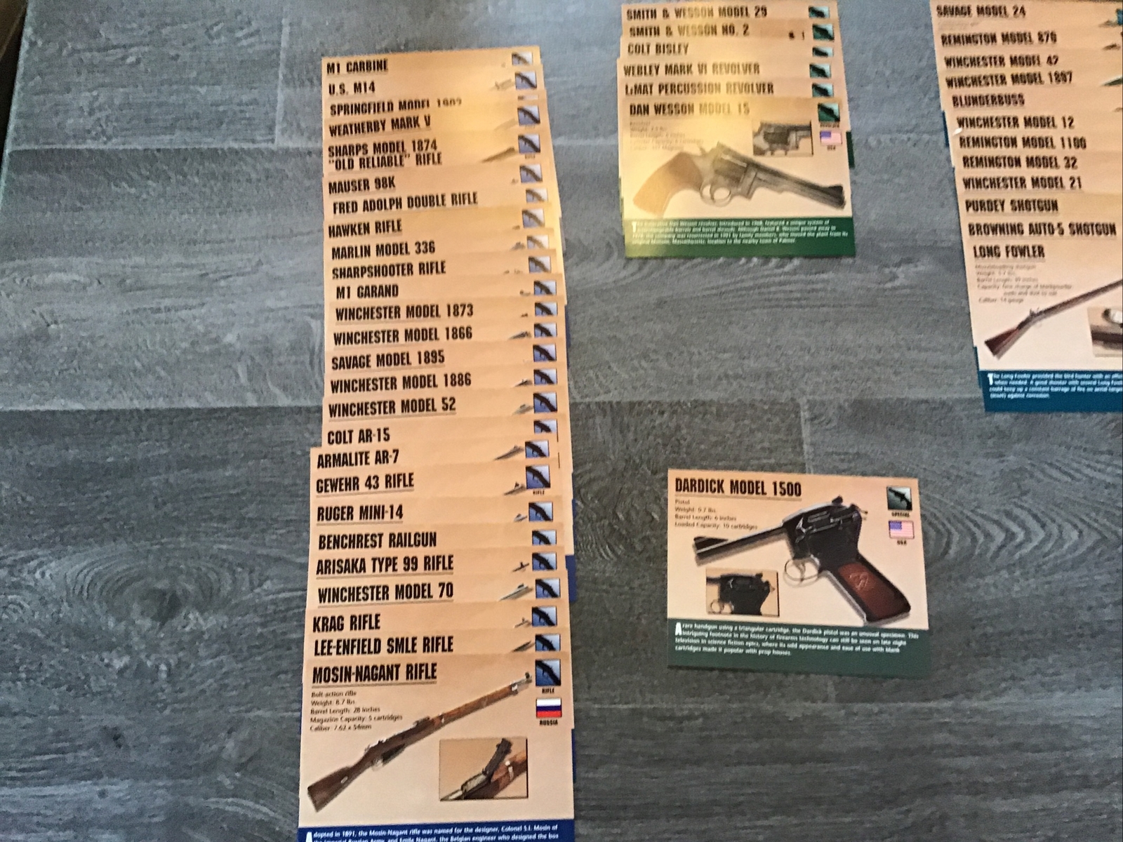 Atlas Gun Cards Lot Of 56-See Description | eBay