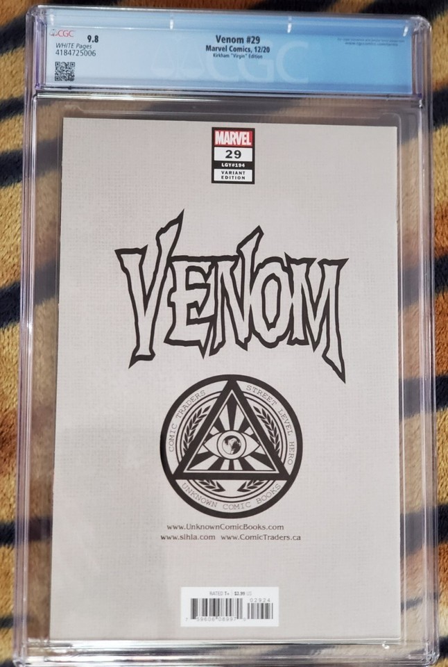 12/20 Venom #29 Codex Agent Tyler Kirkham Virgin variant EXCLUSIVE ...